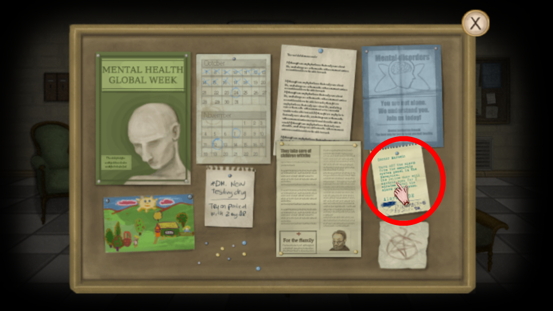 How To Play?: [Fran Bow] Passo-a-passo - Capítulo 1: "My Sober Day"