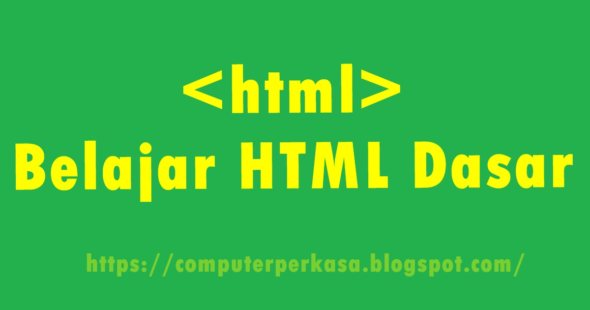 Paragraf Dan Gaya HTML - Computer Perkasa