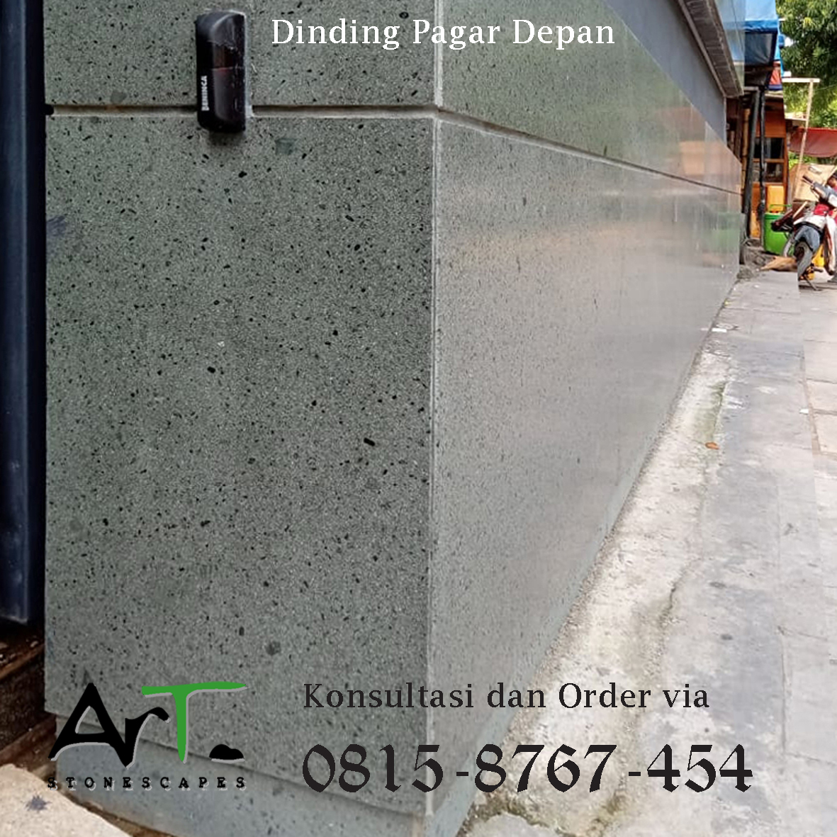 BATU ANDESIT Art Stonescapes: BATU ANDESIT DINDING PAGAR