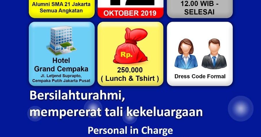 DON BRANANDITO: REUNI AKBAR SMAN 21 JAKARTA