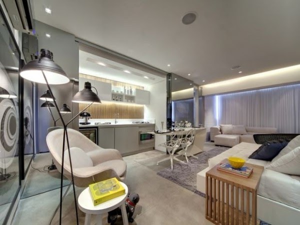 Designismos: Apartamento de 35 metros quadrados!