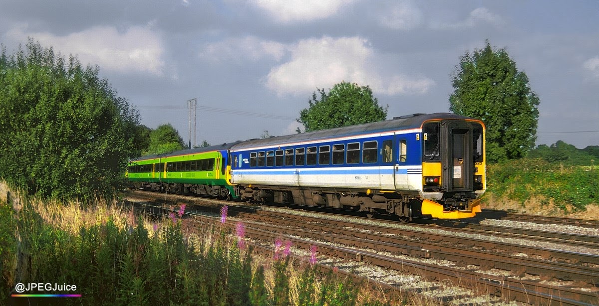 The Central Trains / London Midland / West Midlands Class 153 Diesels ...
