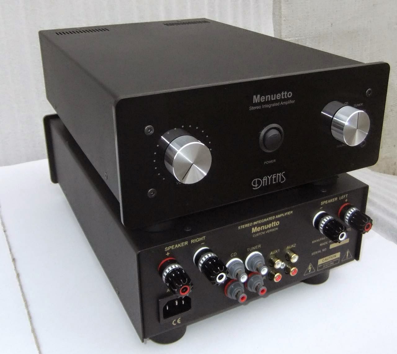 Dayens Audio Menuetto amplifier NEW – M & S | Ultimate High-Fidelity