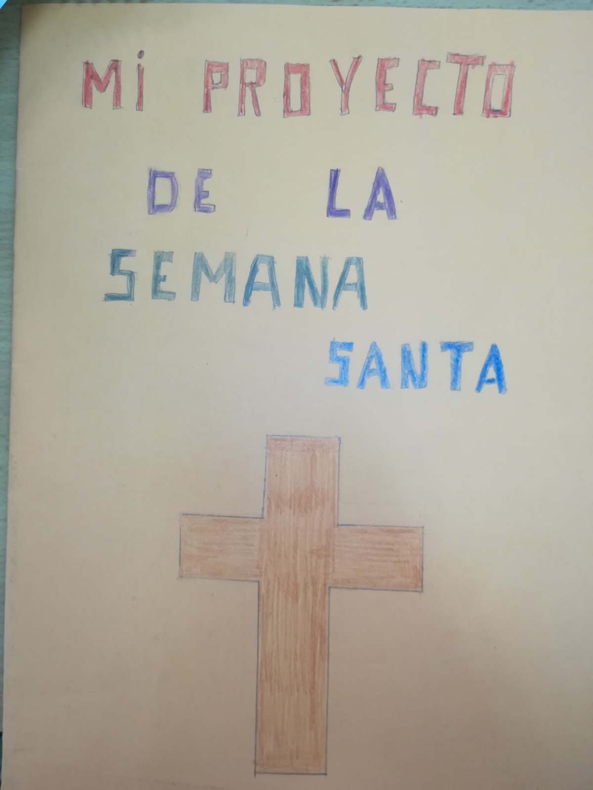 RINCÓN DE RELIGIÓN: PROYECTO DE SEMANA SANTA 3ºA