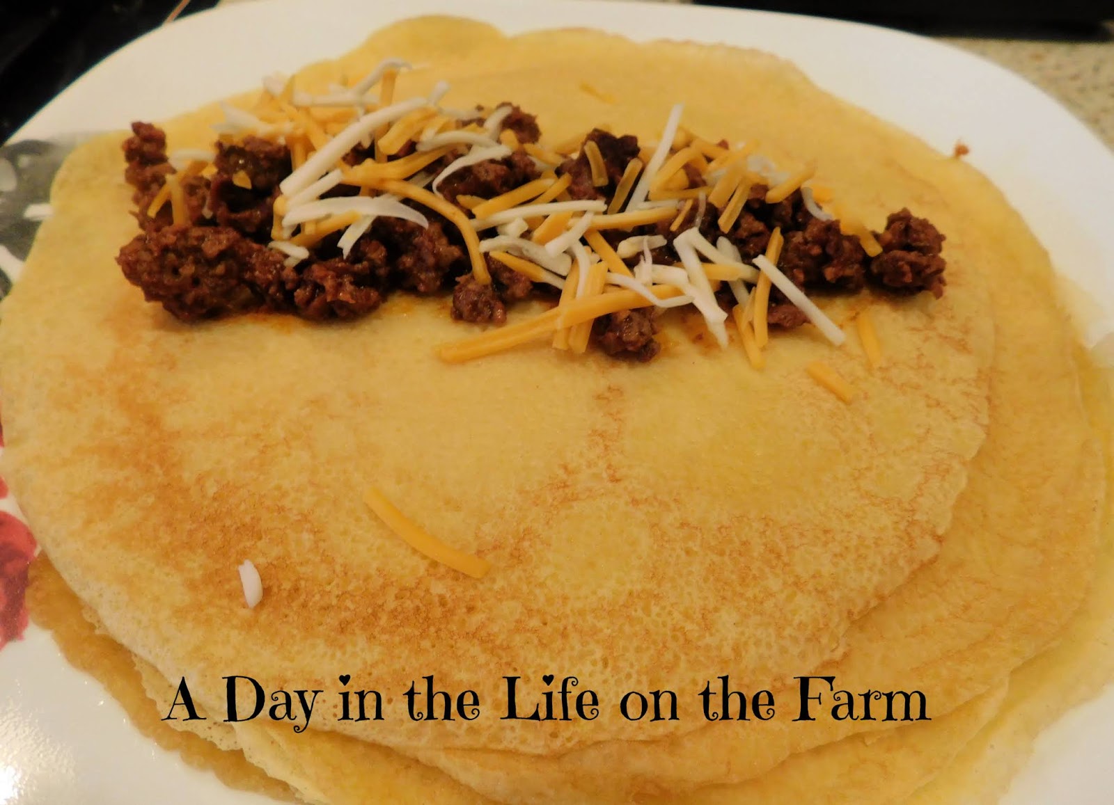 A Day in the Life on the Farm: Taco Crepes #CincodeMayoRecipes