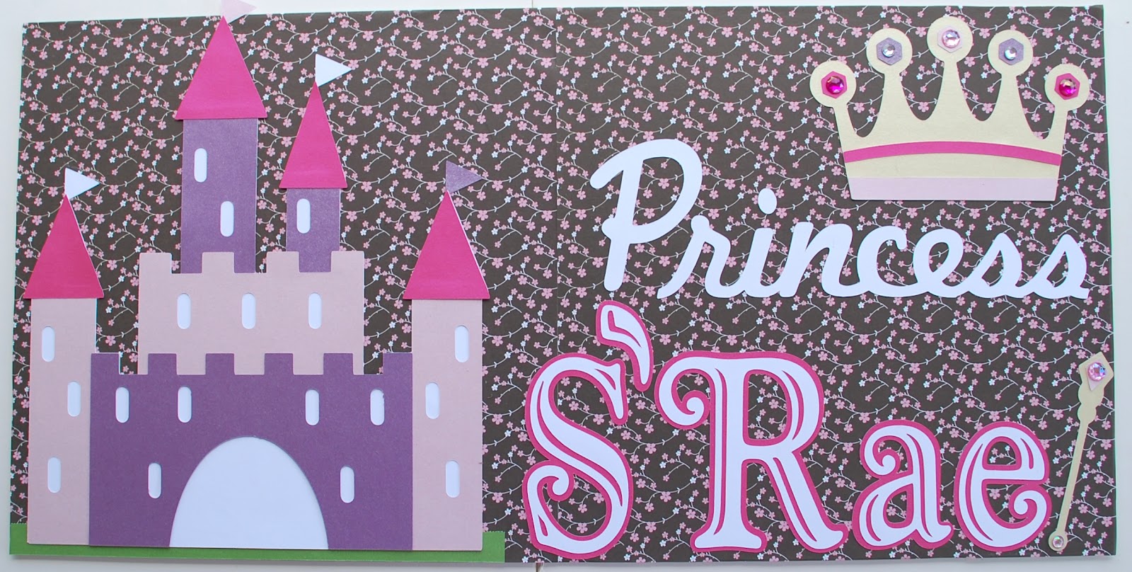 Rather B Scrappin: Princess Name Plate