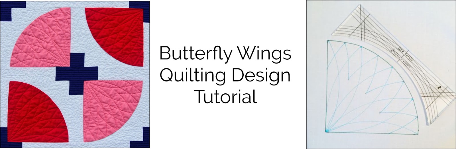 Meadow Mist Designs: Butterfly Wings Quilting Design Tutorial