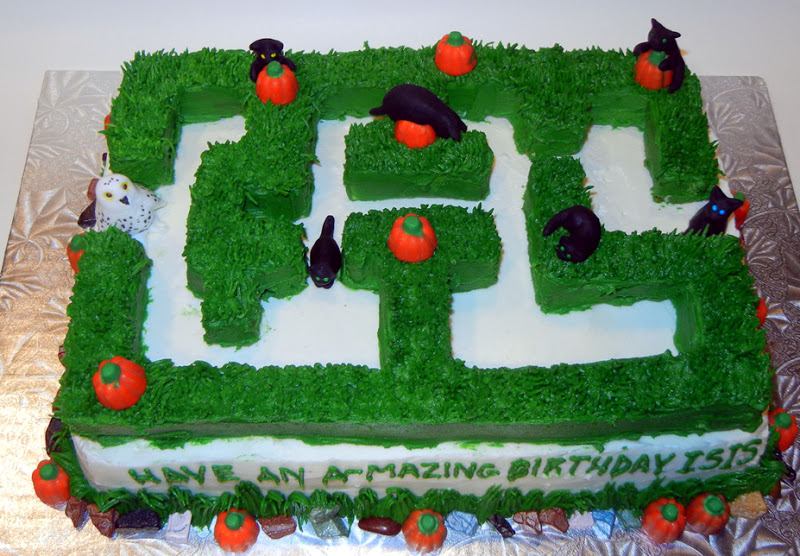 Ronna's Blog: Maze cake