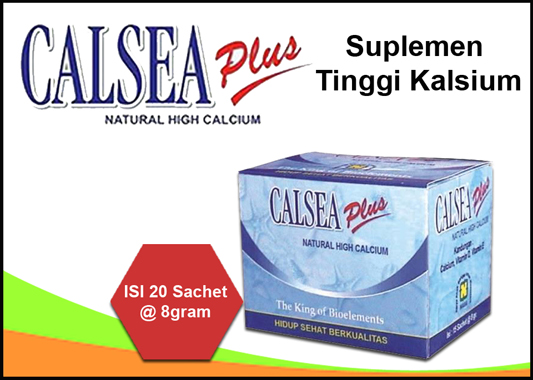 CALSEA PLUS – Suplemen Tinggi Kalsium - PRODUK NASA GRESIK