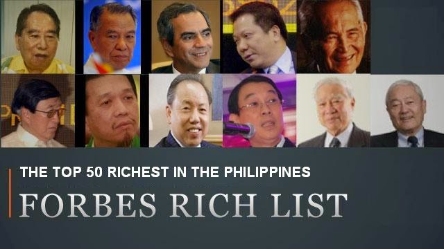 Insta Trends: The top 50 richest in the Philippines