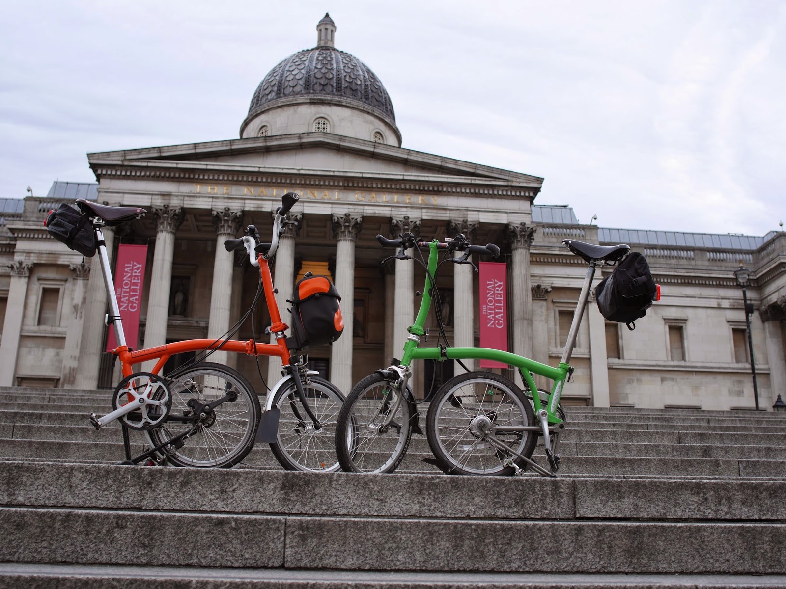 My Orange Brompton: Best Way to See London - That will be via a ...
