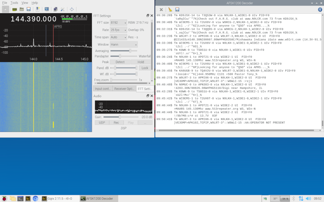 K9KMS Amateur Radio & Overland: Raspberry Pi APRS with SDR