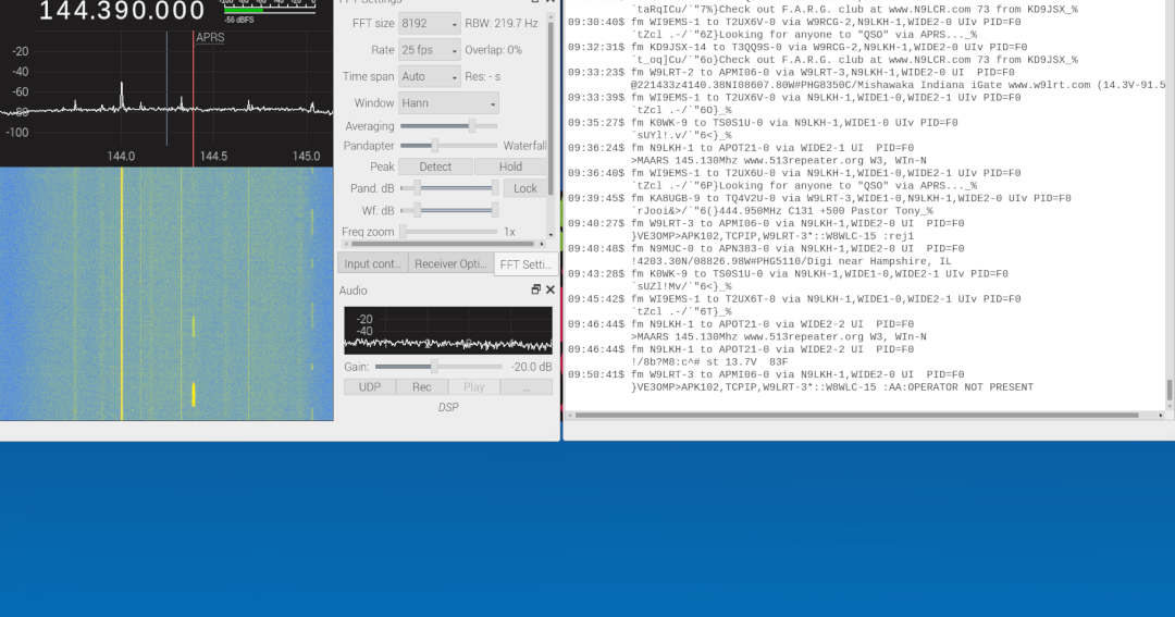 K9KMS Amateur Radio & Overland: Raspberry Pi APRS with SDR