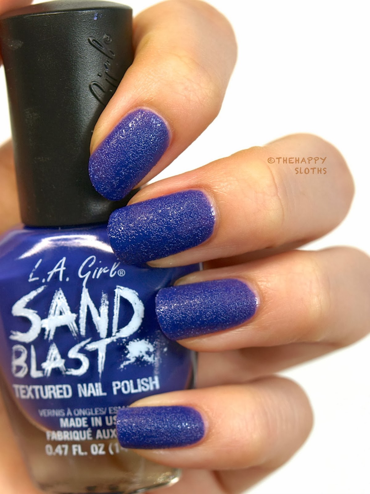 L.A. Girl Sand Blast Textured Nail Polish in "Sandy Beach" & "Quicksand ...