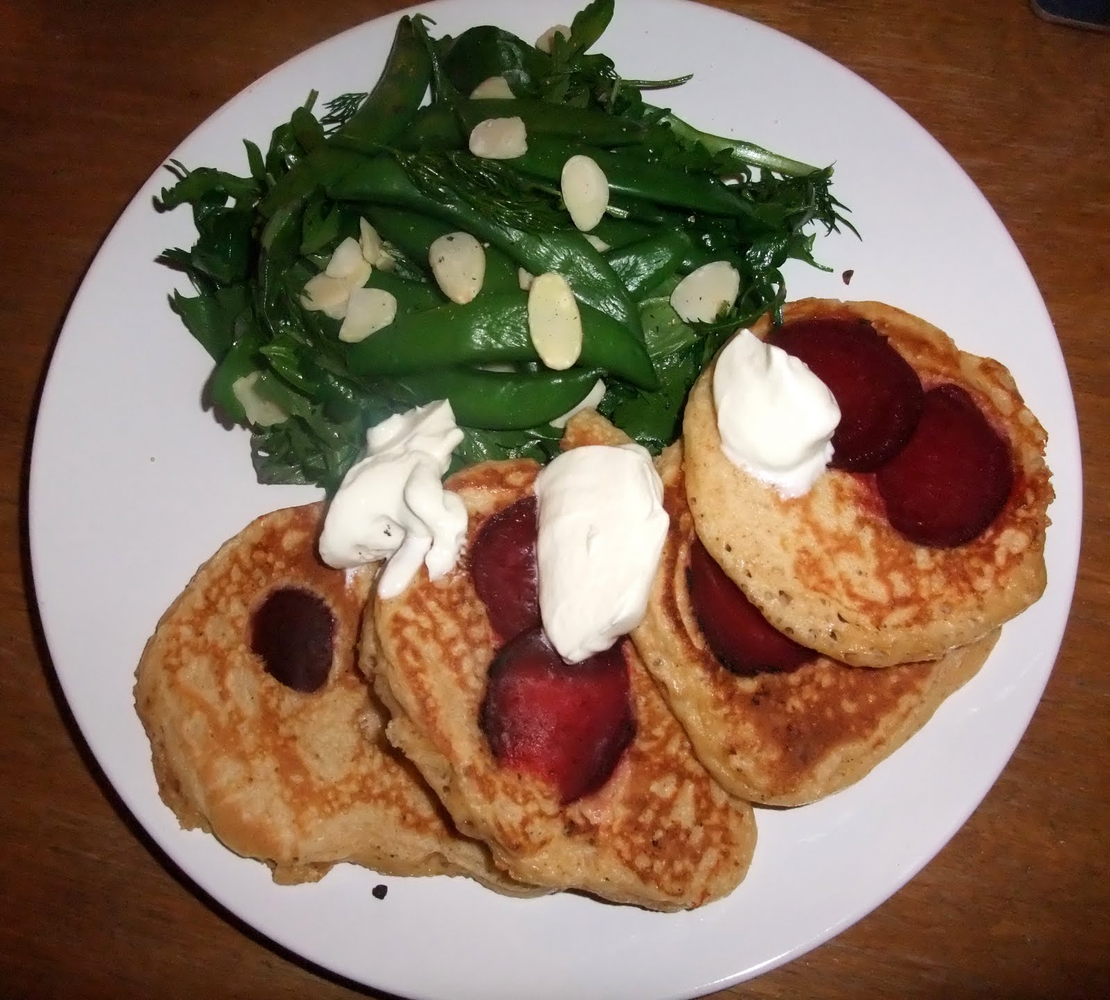 Alice the baker: Beetroot blinis