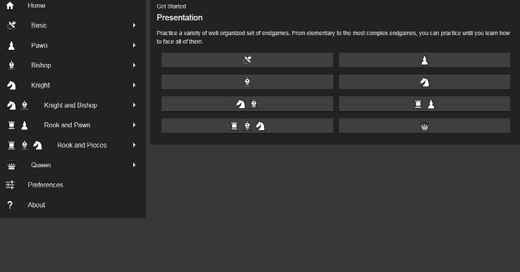 ECO Chess Opening Codes: Chess Endgame training Web
