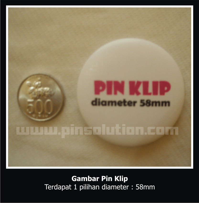 9. Pin Klip / Clip Pin