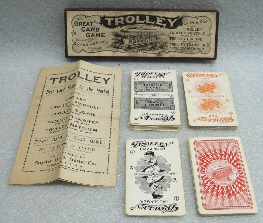 Chemung County Historical Society: The Trolley Card Game: Look Out For It!