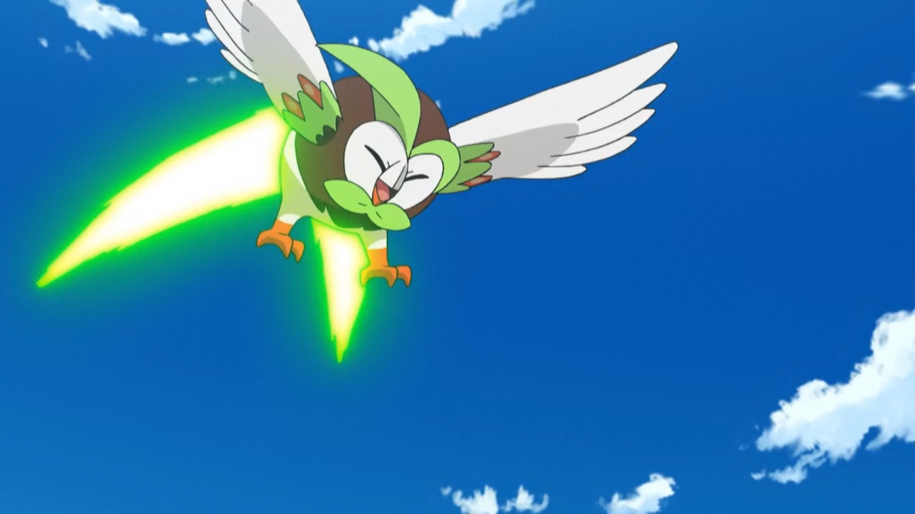 Poké-Arquivo: 723 - Dartrix ↳ Animes ~ PMD || Acervo de Imagens de ...