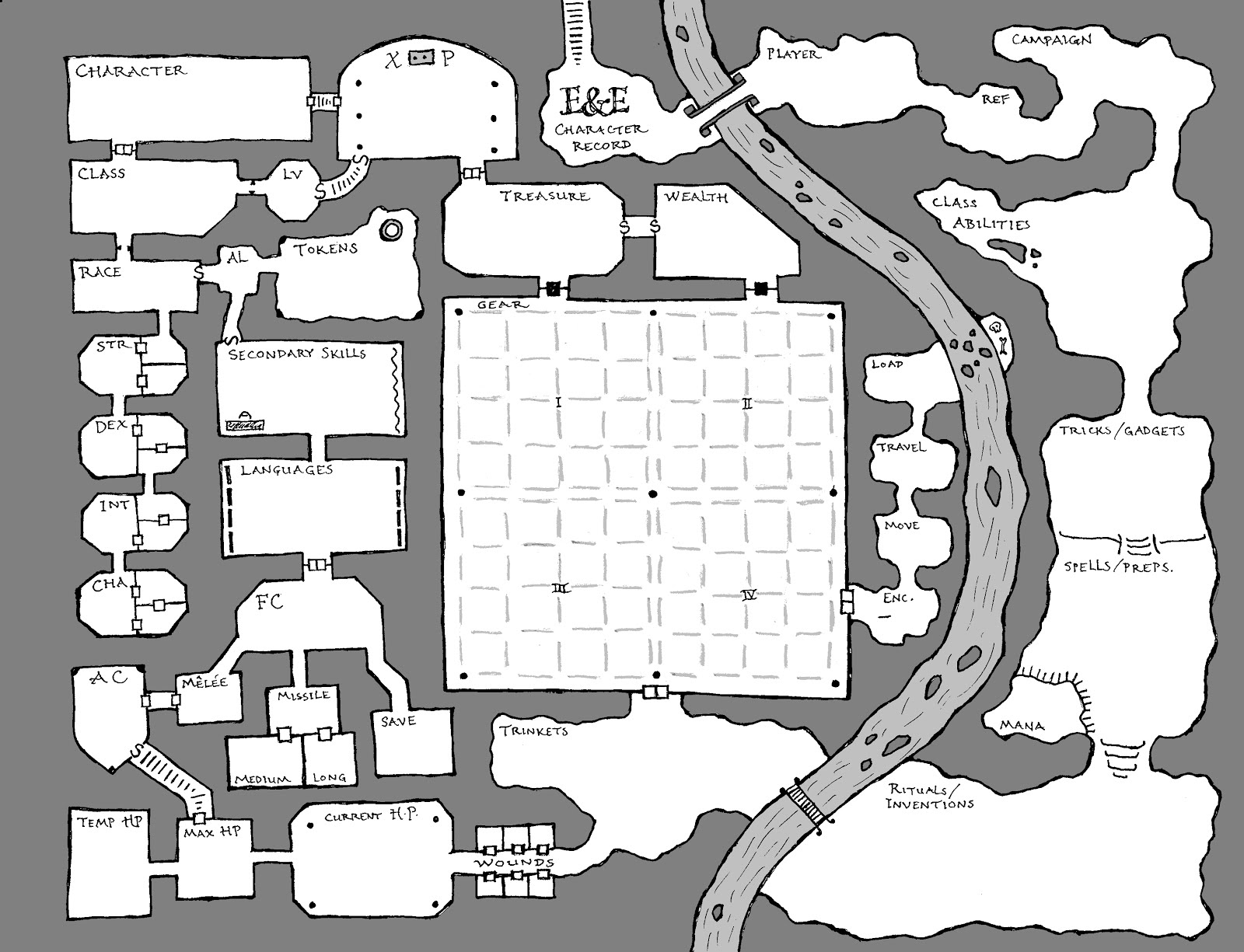 World Maps Library - Complete Resources: Hand Drawn Dungeon Maps
