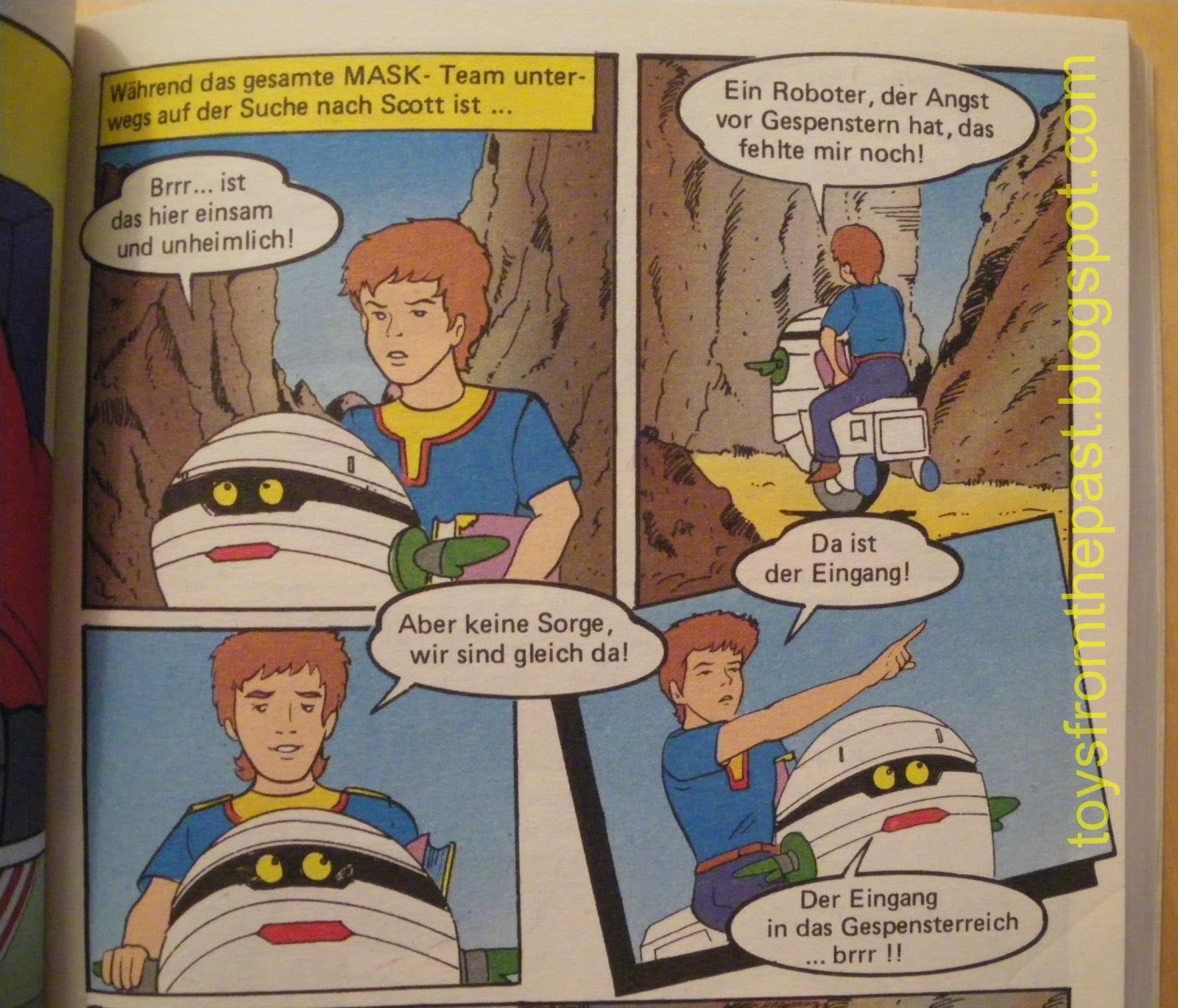 Toys from the Past: #156 M.A.S.K. - T-BOB with SCOTT TRAKKER (1985)