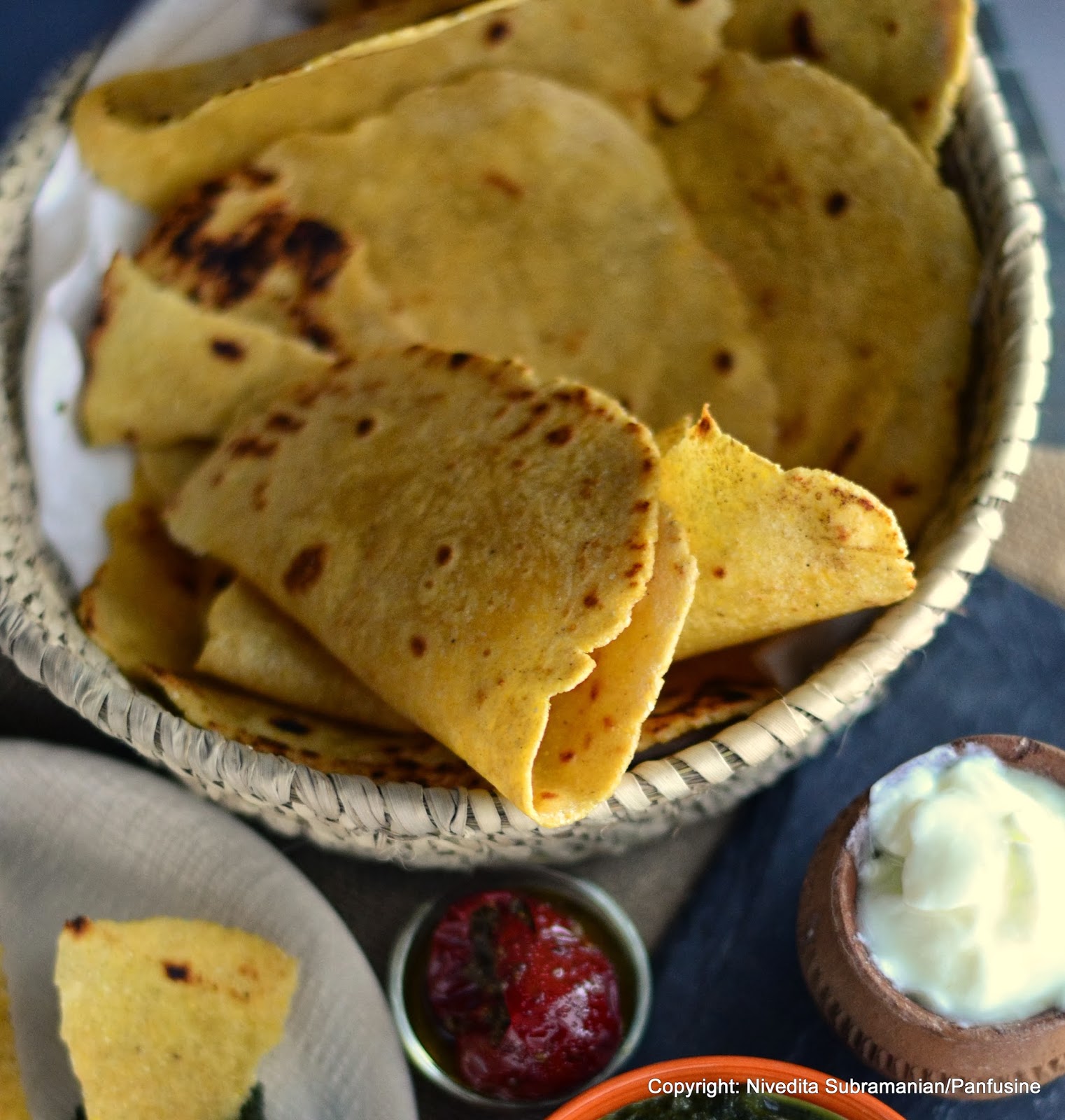 Day 62 - Makki di Roti / Punjabi Corn Flatbread (Bread)