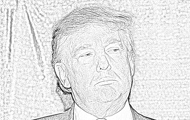 Coloring Pages: President Trump Coloring Pages Free and Downloadable