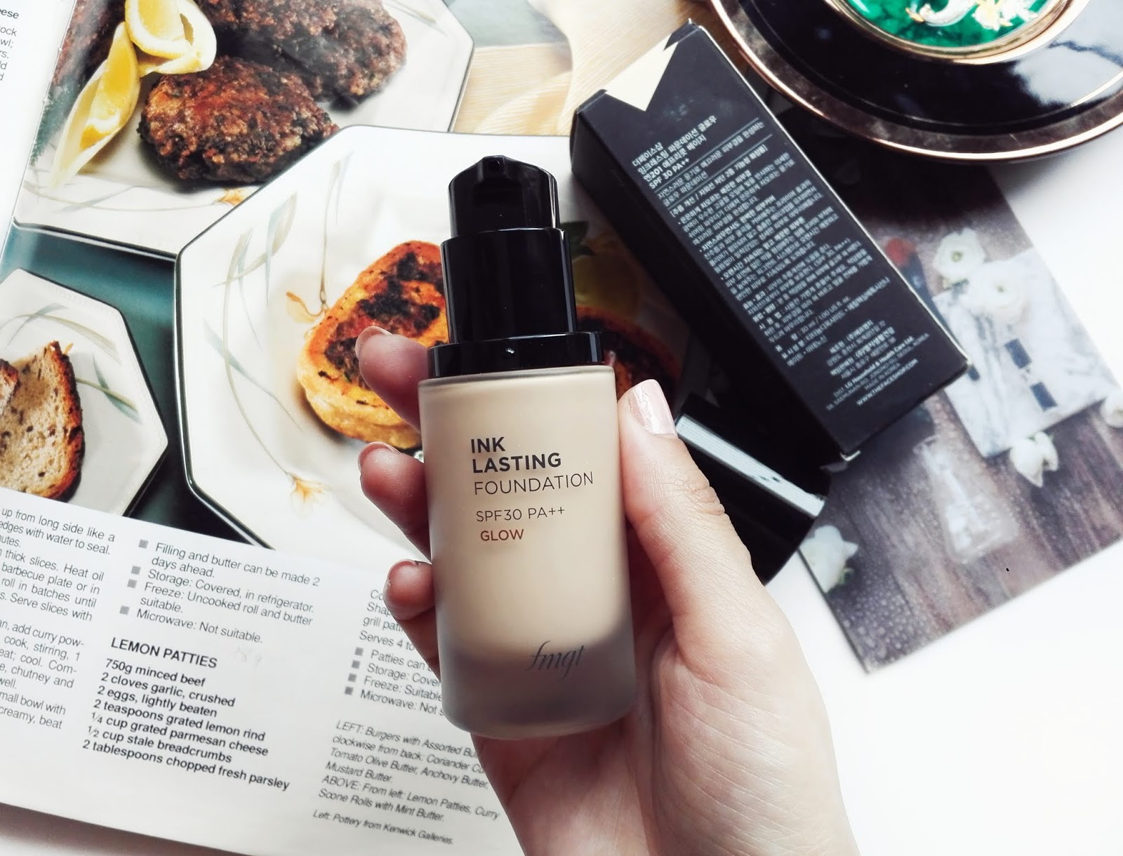 [Review] The FACE Shop Ink Lasting Foundation Glow | Beauty & Dewdrop Blog