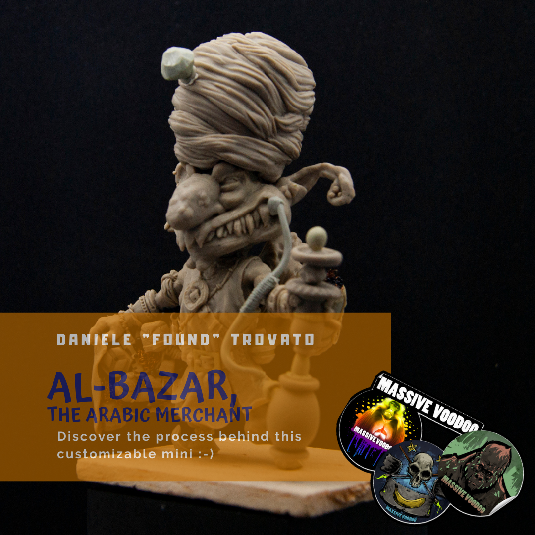 MASSIVE VOODOO: SBS: Sculpting Al-Bazar, The Arab Merchant