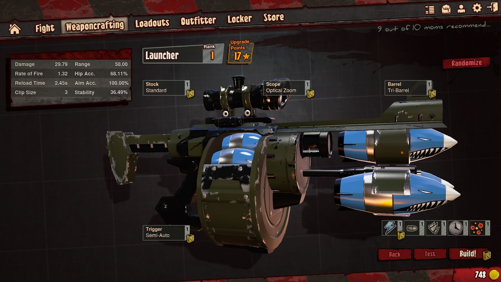 Gaming Coup: First post (Loadout weapon customization)
