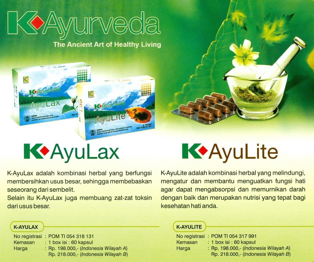 ECHKO's: Produk K-Link K-Ayurveda