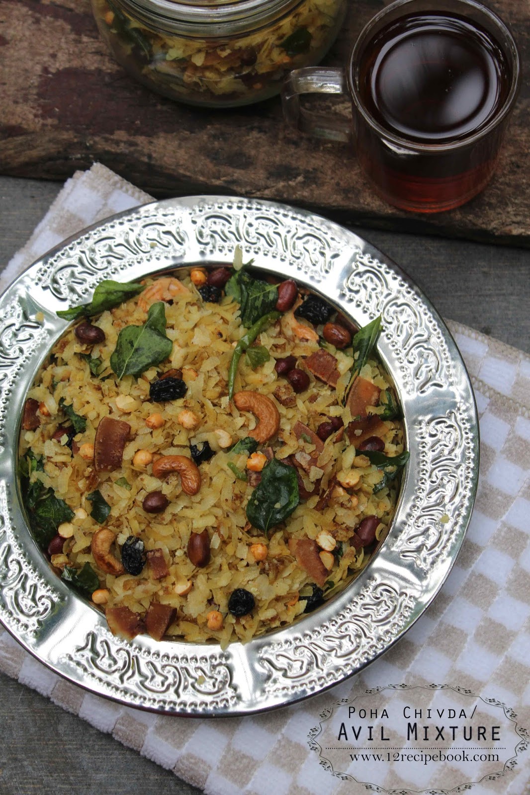 Poha Chivda / Spicy Avil Mixture - Recipe Book