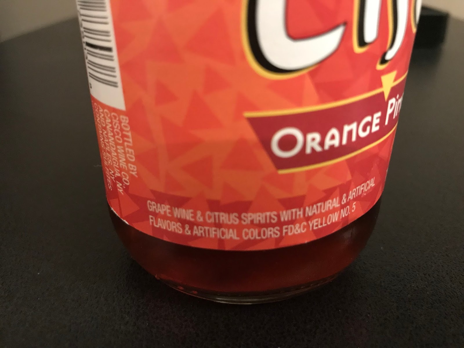 Bum Wine Of The Week - Cisco Orange Pineapple