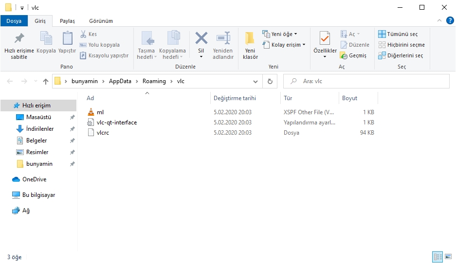 Windows'da VLC Ayarlarını ve Klavye Kısayollarını Yedekleme