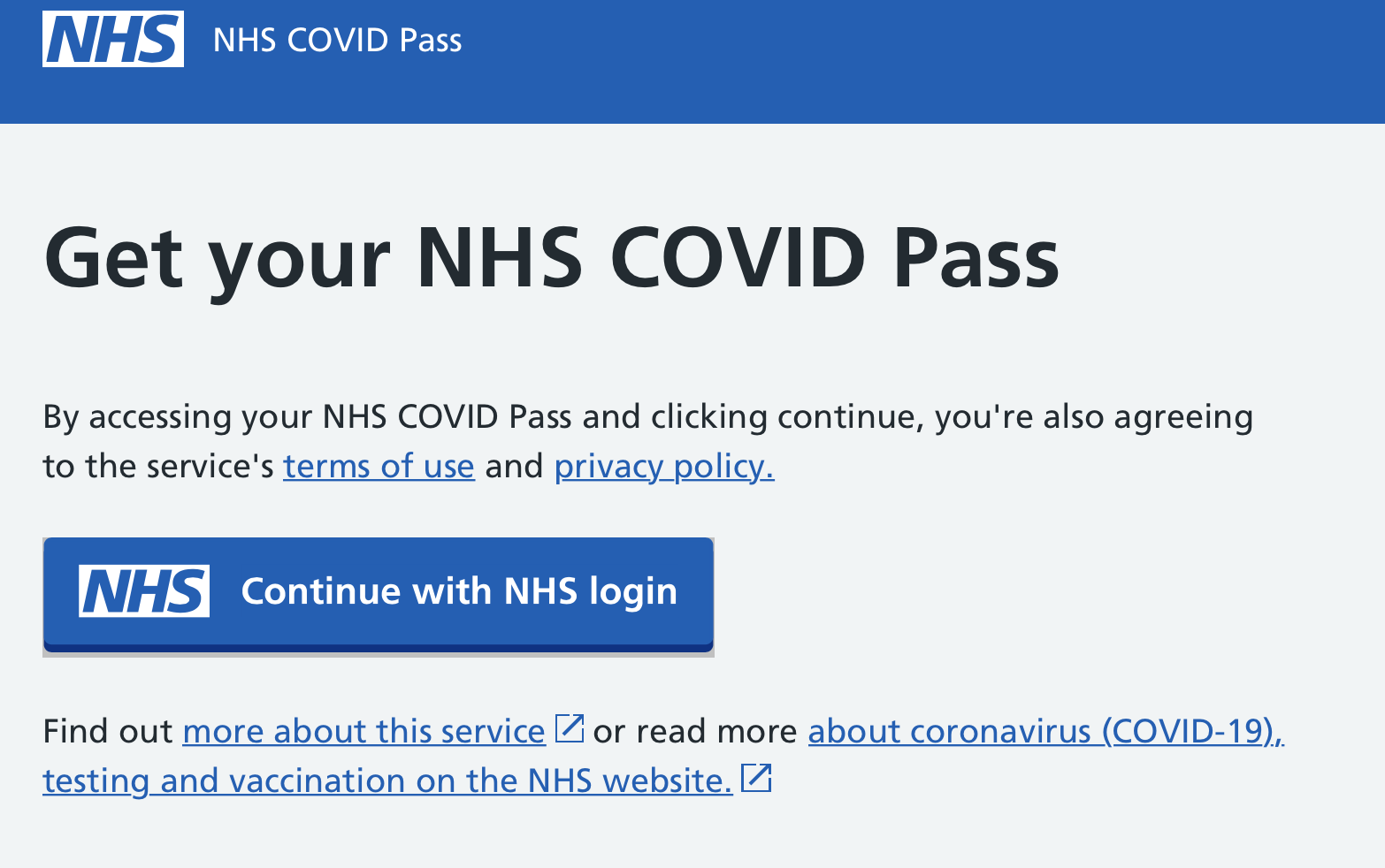 RevK®'s ramblings: NHS covid pass