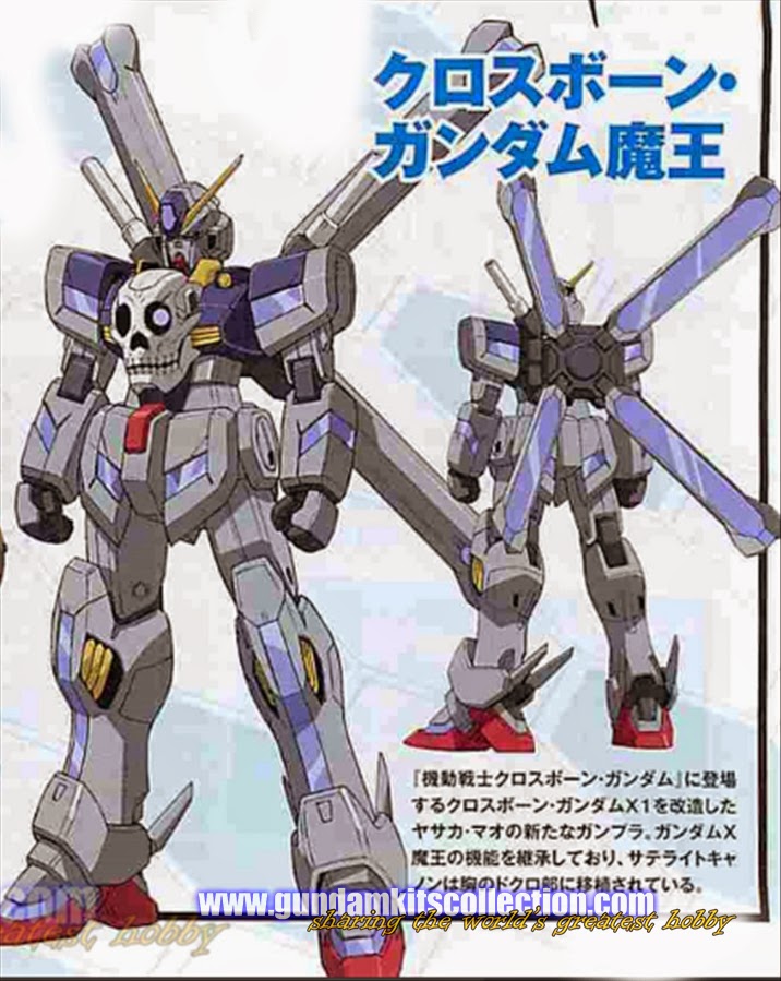 Crossbone Gundam Maoh - Gundam Build Fighters Mechanic File