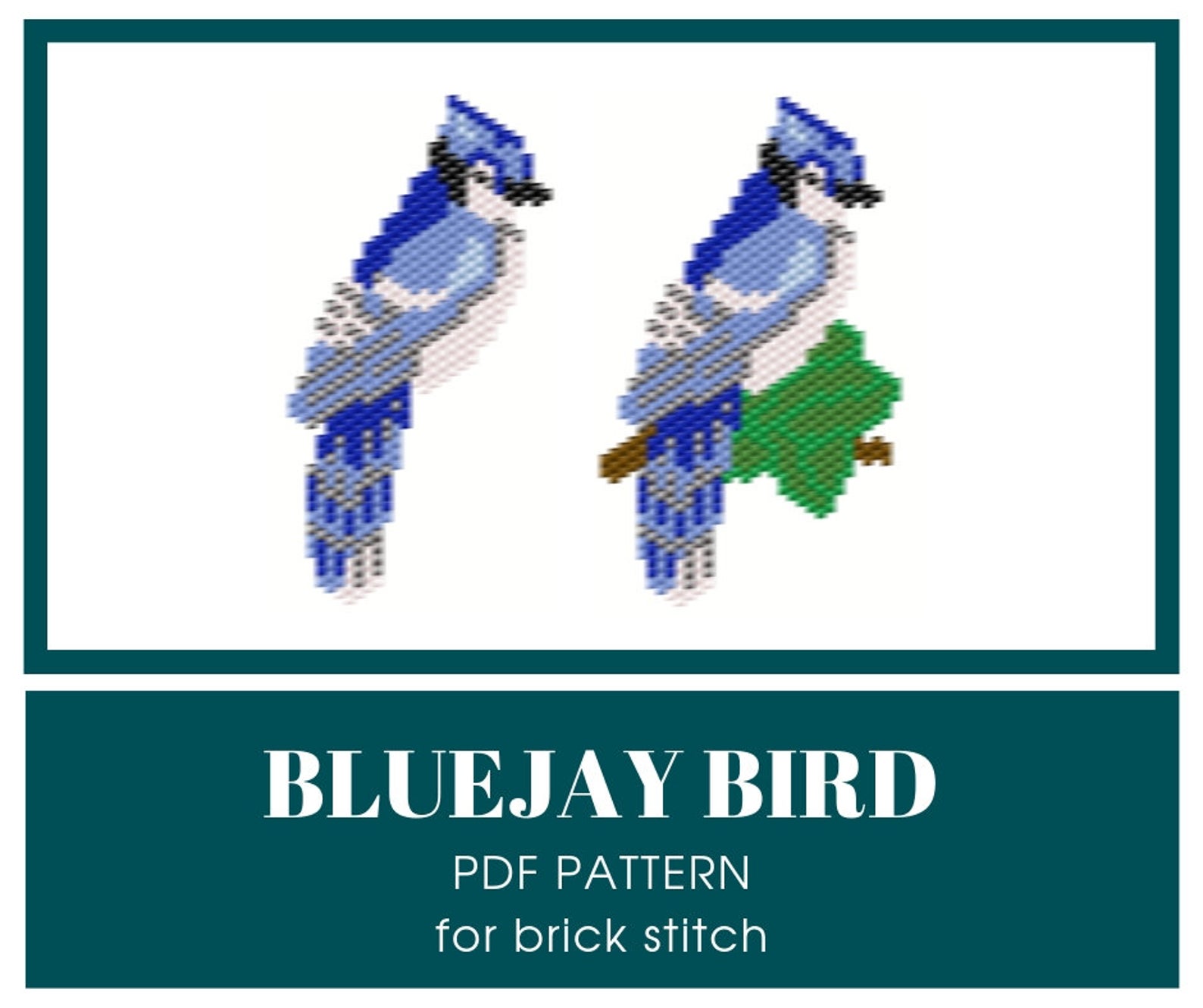 Pretty Brick Stitch Beadwork Patterns by SinbeadPatterns / The Beading Gem