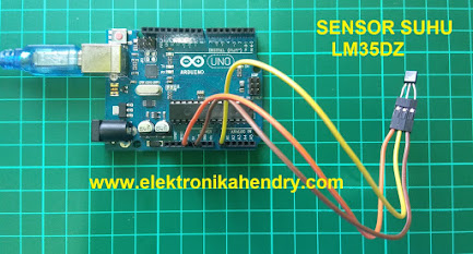 Arduino part 17. Sensor Suhu - LM35DZ (Alarm kebakaran dan Thermometer ...