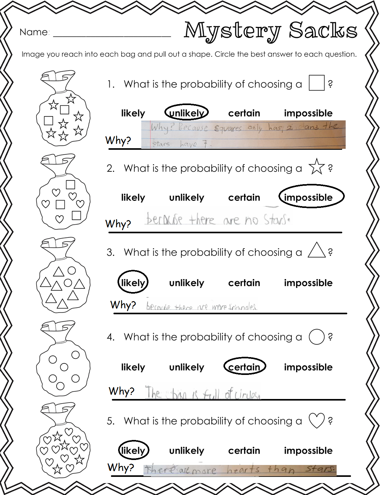 Adventures in Room 210: Cookies - Probability