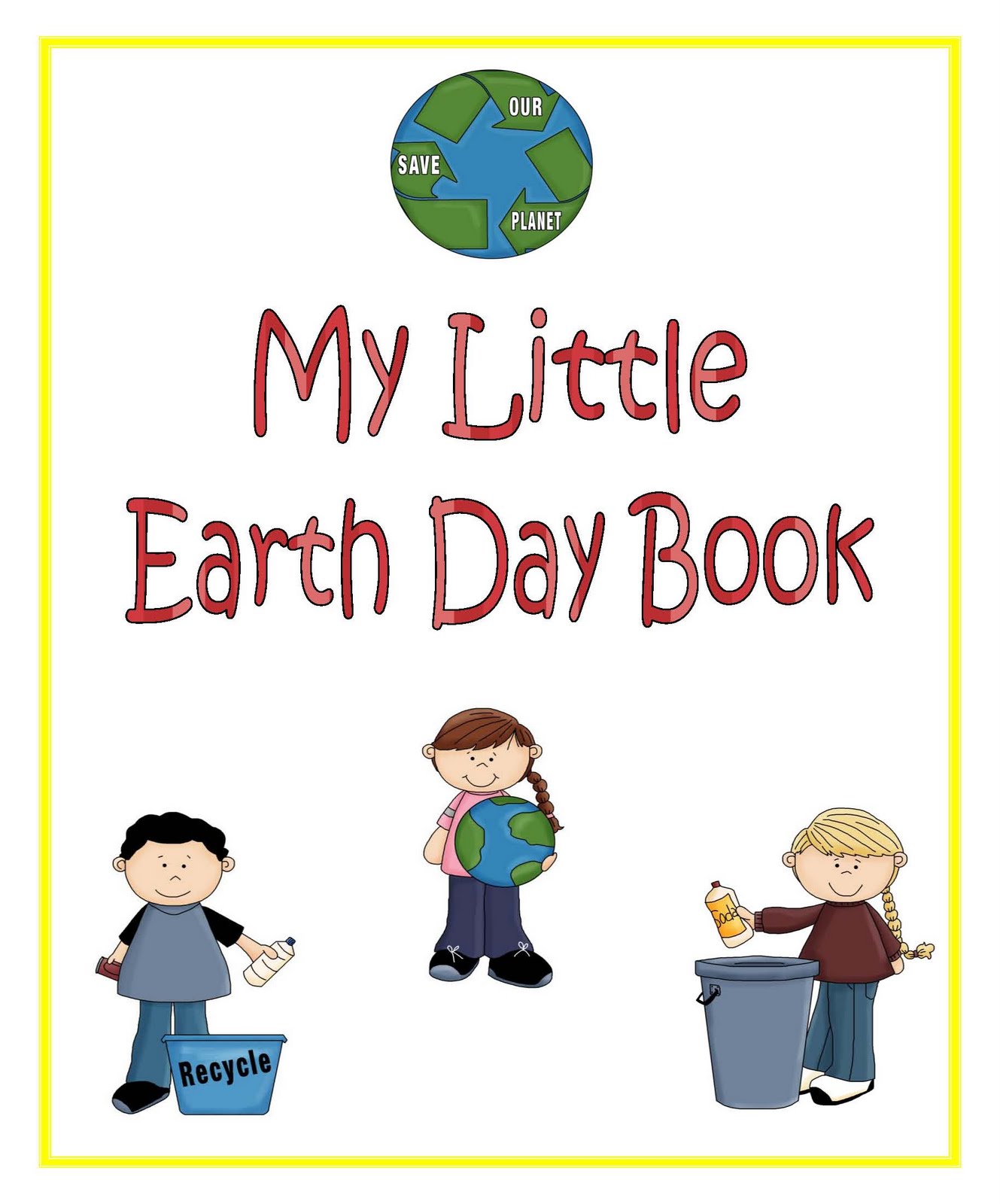 Made 4 Elementary AND Made 4 Middle School: My Little Earth Day Book!!!