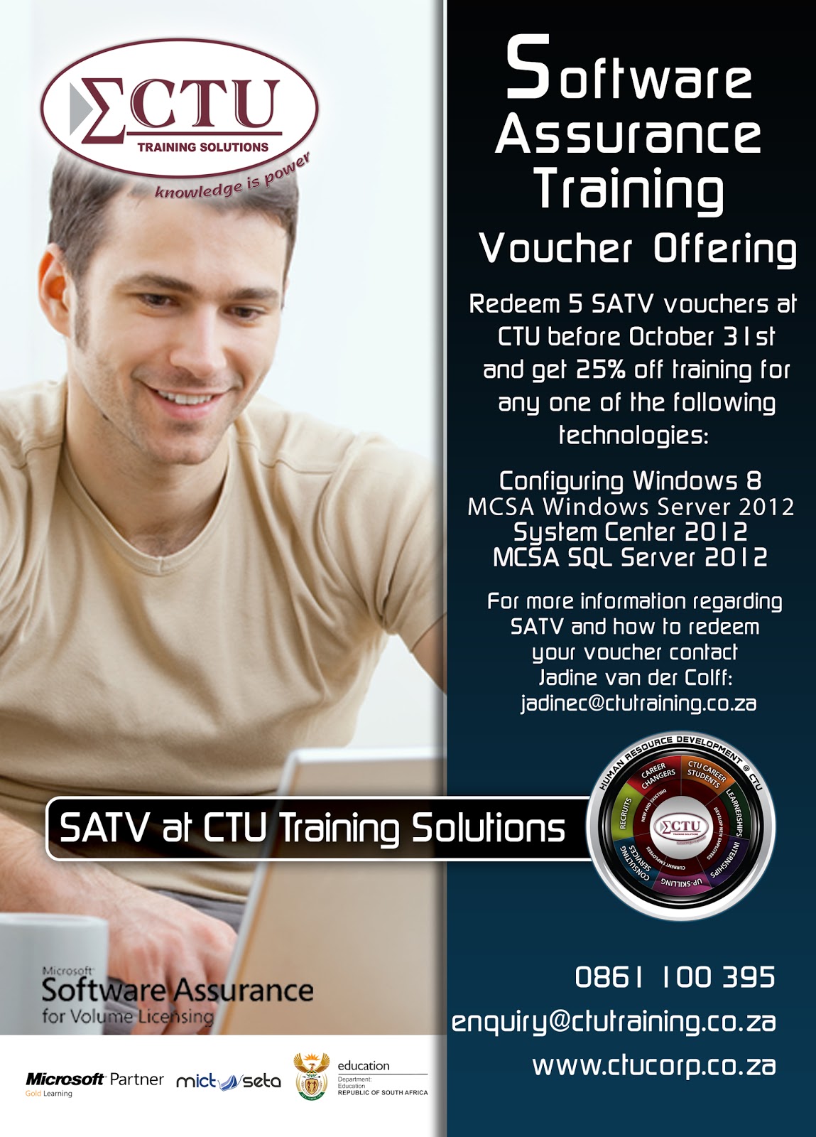 Software Assurance Training Voucher Offering | CTU Training Solutions Chatz