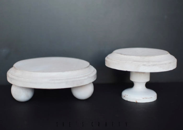 She's Crafty: How to make Risers for plants, home decor and your table