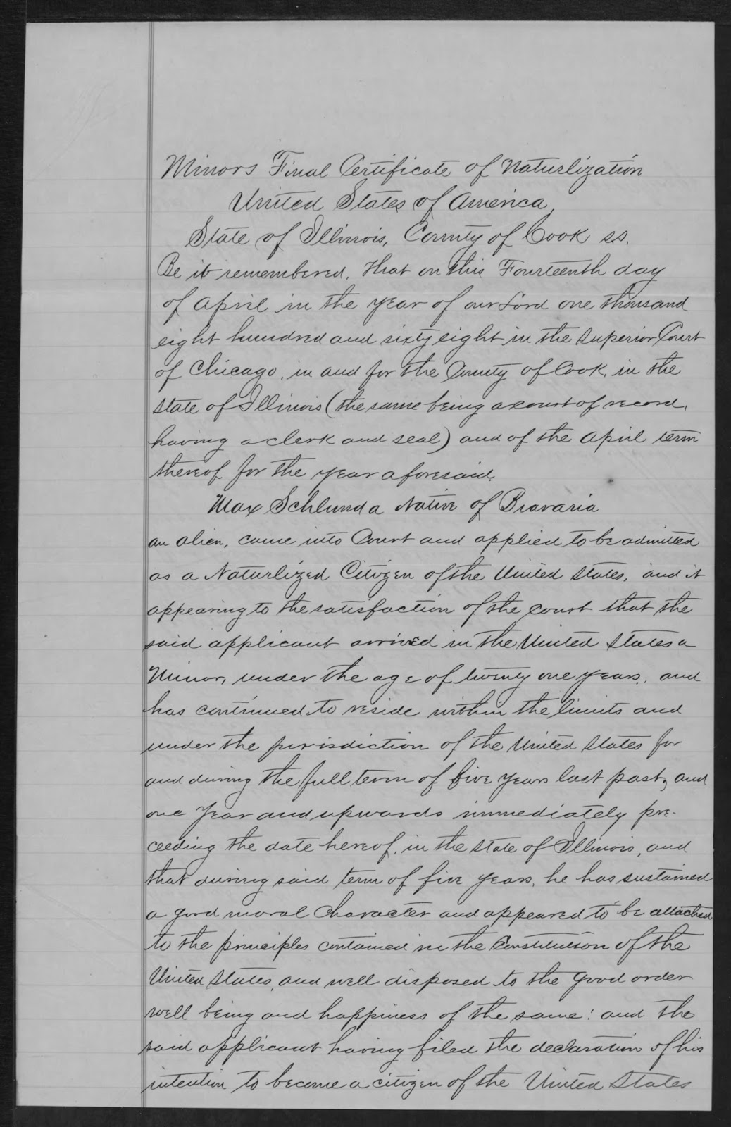 German Roots in America: Descendants of Fidel Schlund: Max Schlund's ...