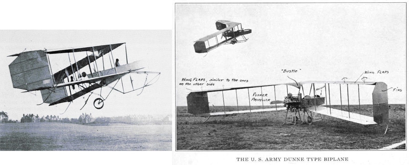 La forma del ala (ala en flecha Vs ala recta)