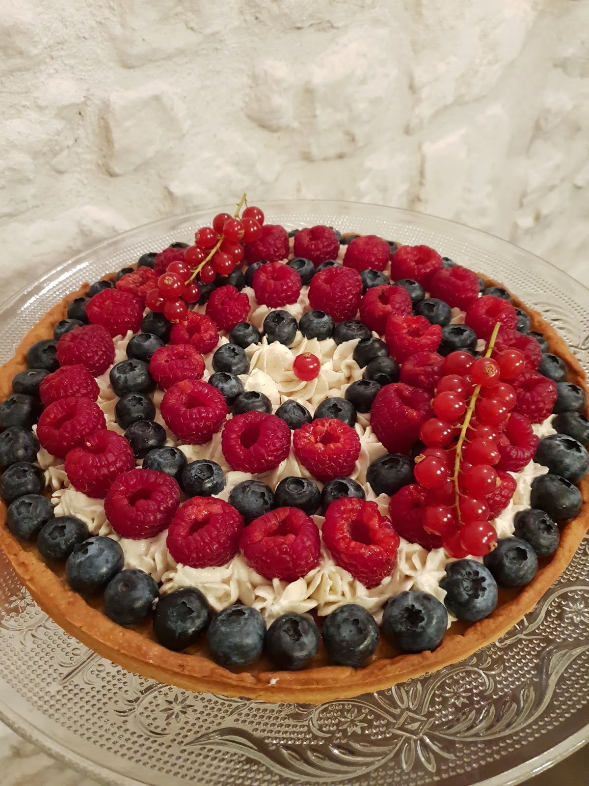 TARTE VANILLE FRUITS ROUGES