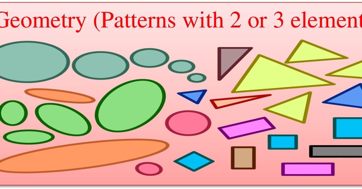 Lesson Planning of Geometry (Patterns with 2 or 3 elements) Subject ...