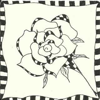 Knitting II: Zentangle Rose