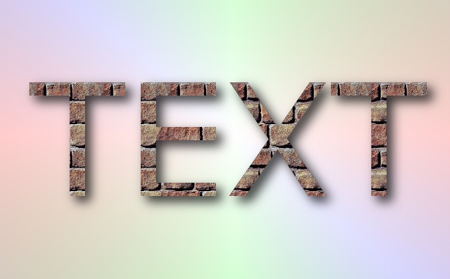 My Photography: Fill Text with Pattern using Gimp.