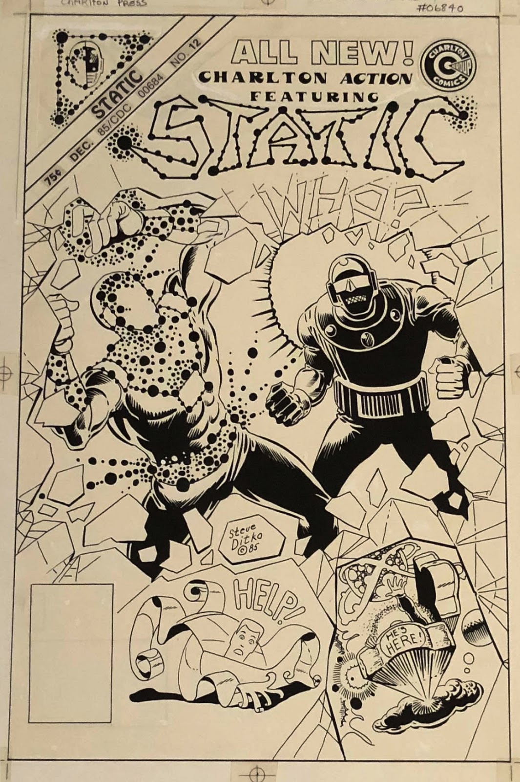 Cap'n's Comics: Static by Steve Ditko