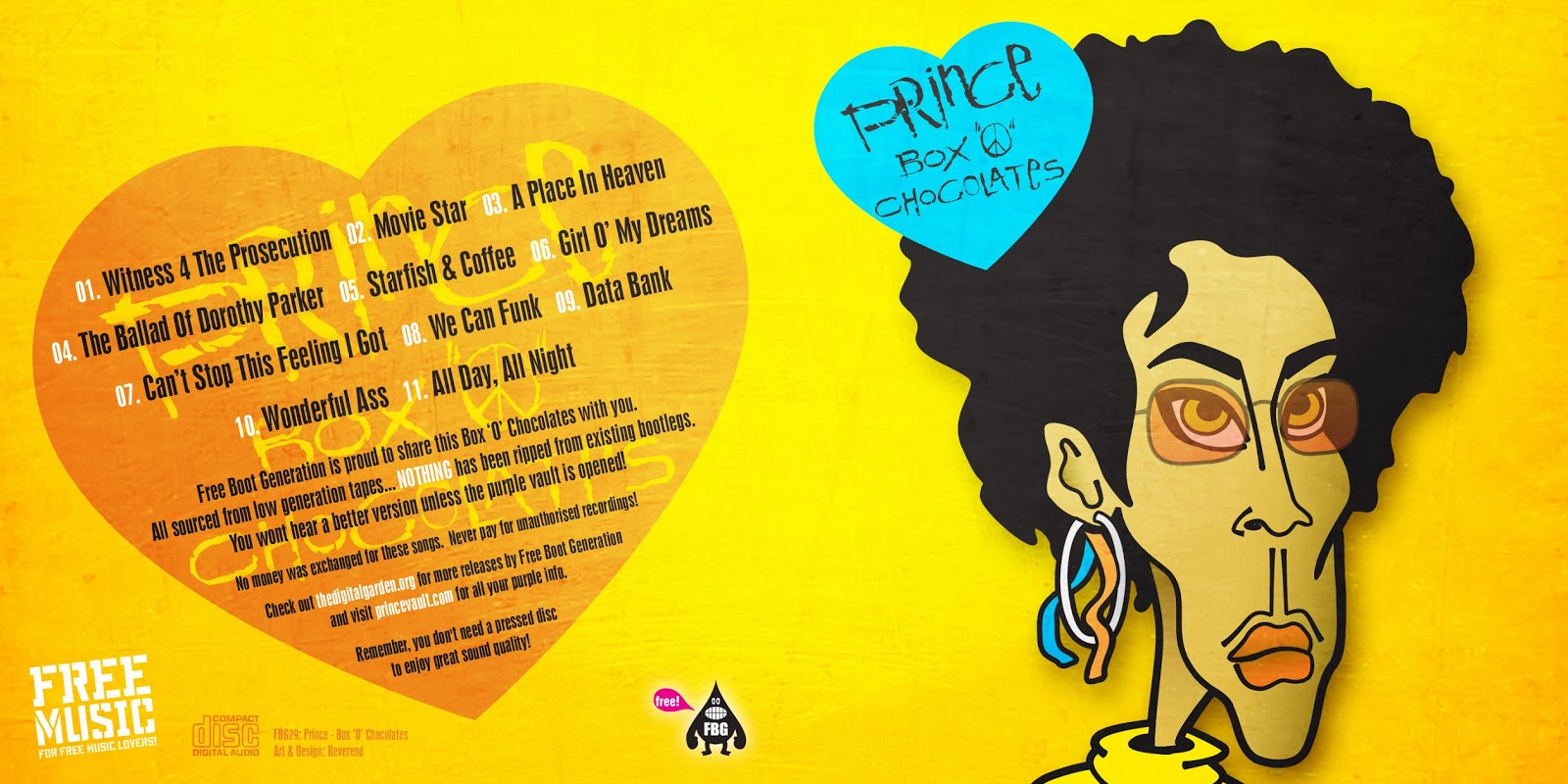 FRESH & ALIVE! - En Vivo Y En Directo.: Prince-"Box O Chocolates ...